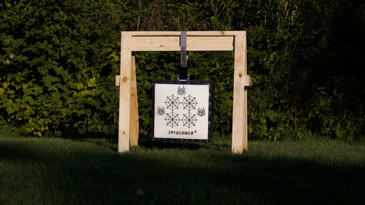 ARCHERY TARGET STAND – SpyderWeb Targets