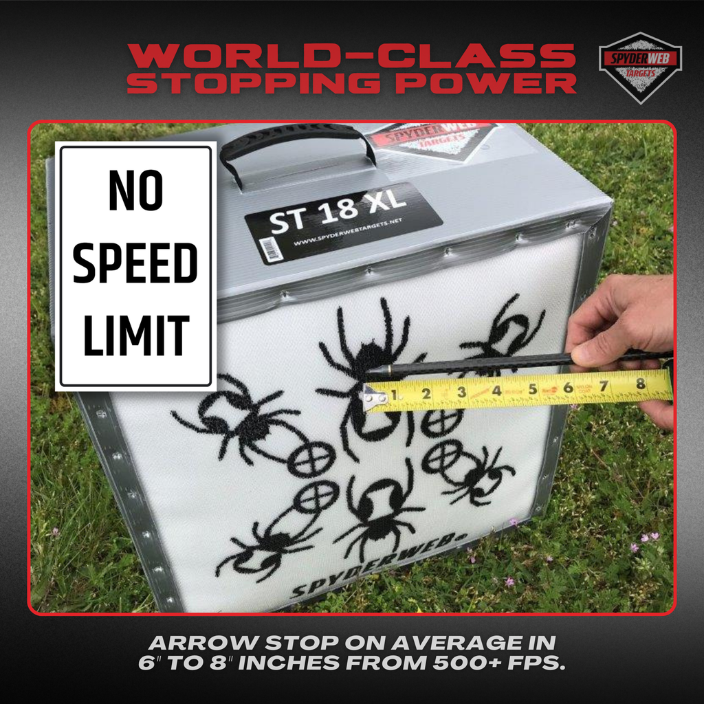 Archery Target ST 18 XL -No Speed Limit | SpyderWeb Targets